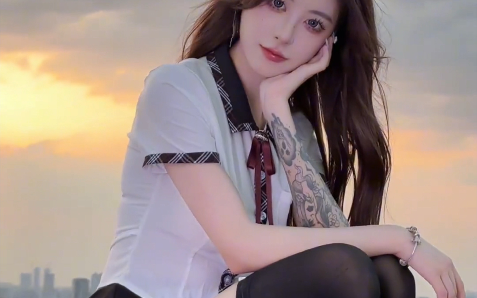纯情女高 黑丝加超短裙极致性感纯欲 资甜 资甜 哔哩哔哩视频