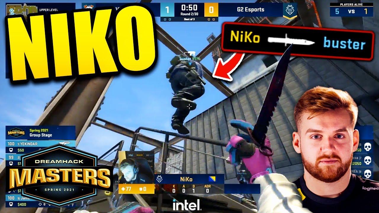 【CSGO】G2 NIKO摧毁VP!! DreamHack春季大师赛第3日精彩集锦_哔哩哔哩_bilibili