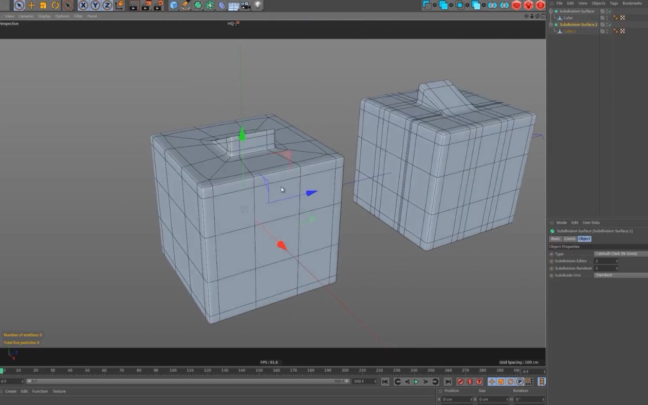 【C4D】布线技巧|多边形建模 Cinema 4D教程_哔哩哔哩_bilibili