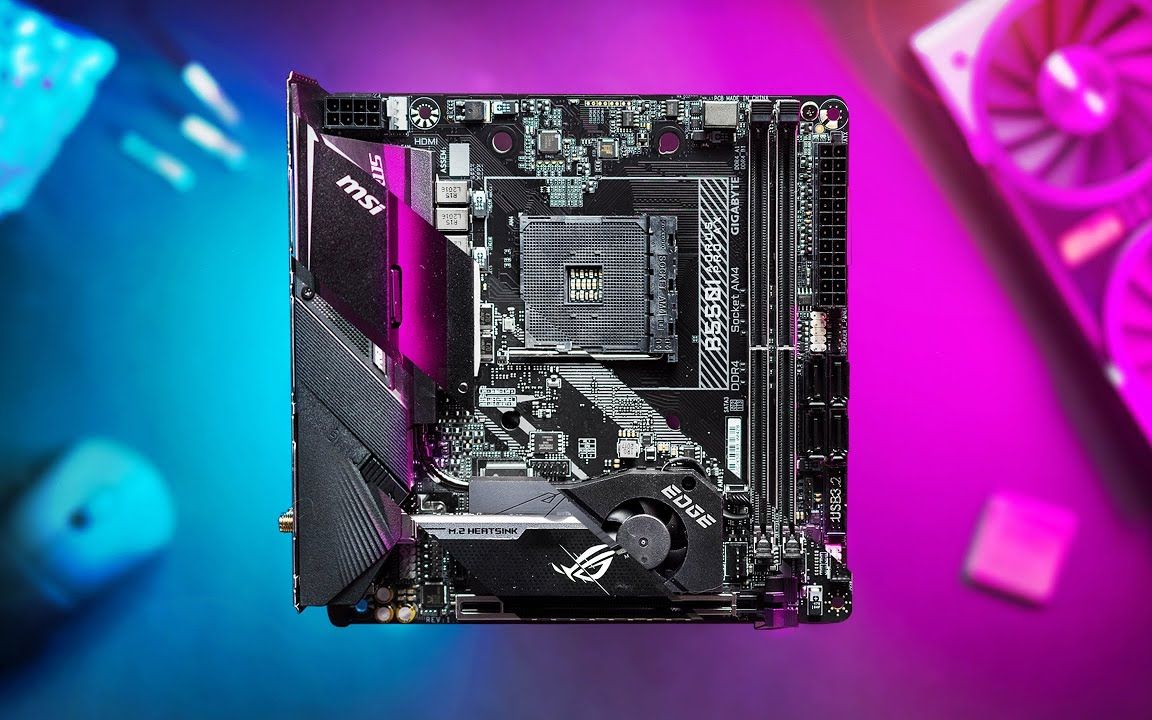 B550 ITX主板选那块！-华硕微星技嘉华擎横评【OptimumTech】_哔哩哔哩_bilibili