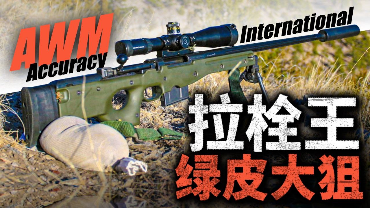 绿皮大狙，拉栓的王！AWM为何被称为一代神狙？你知道的AW狙击枪究竟是什么型号？-Hunt武器局-Hunt武器局-哔哩哔哩视频