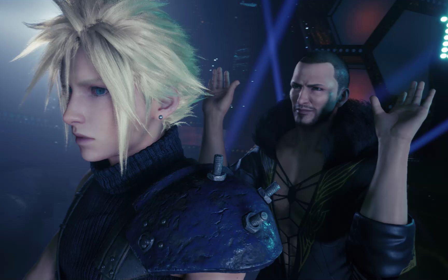 FF7re 克劳德居然那么会跳舞_网络游戏热门视频