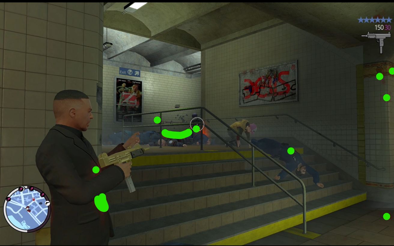 GTA4长石地铁站枪战_哔哩哔哩bilibili_GTA4