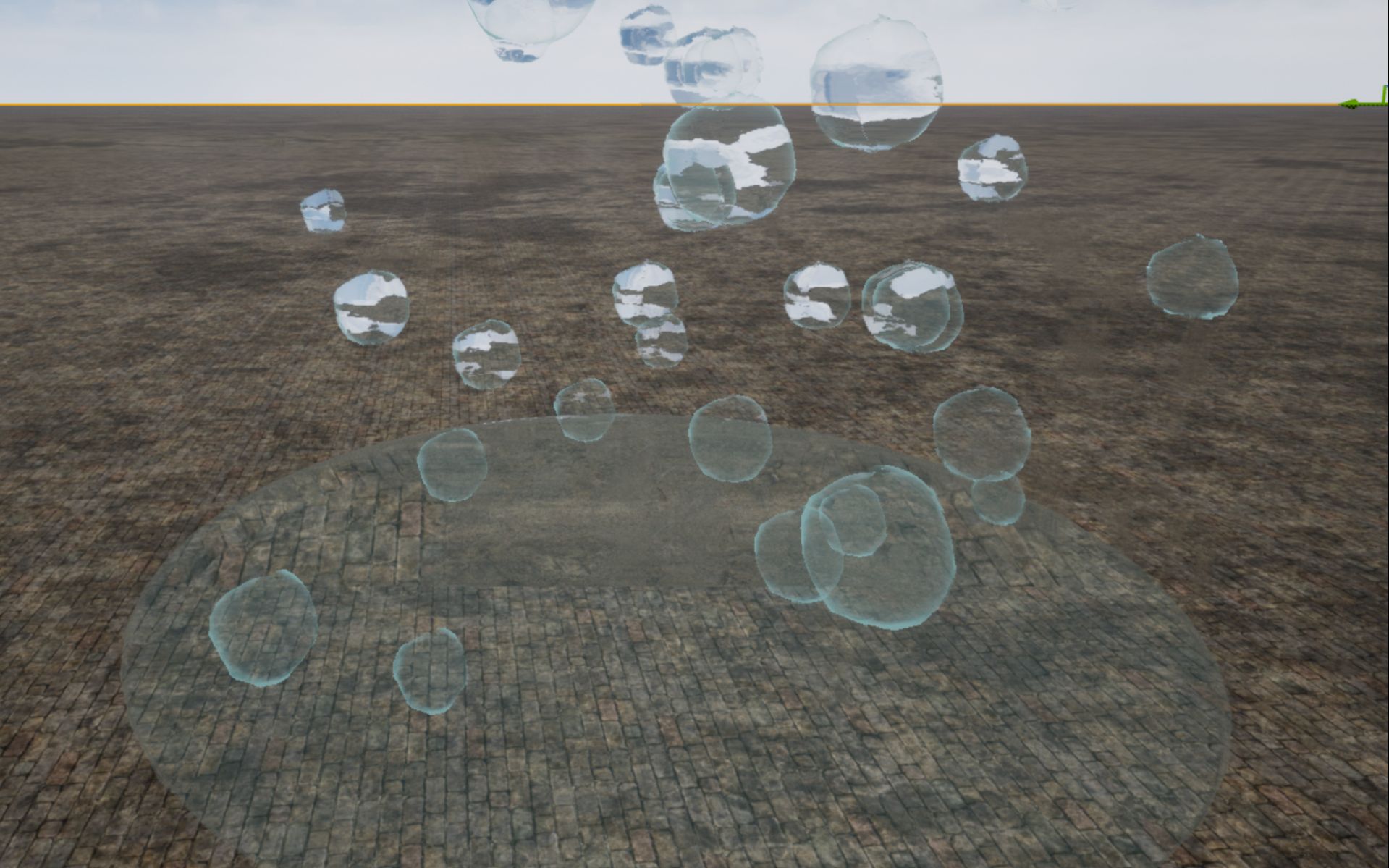 UE5.1|3Brother_008|虚幻引擎5|使用Niagara制作反重力水滴/上升气泡（取决于参数调节）_哔哩哔哩_bilibili