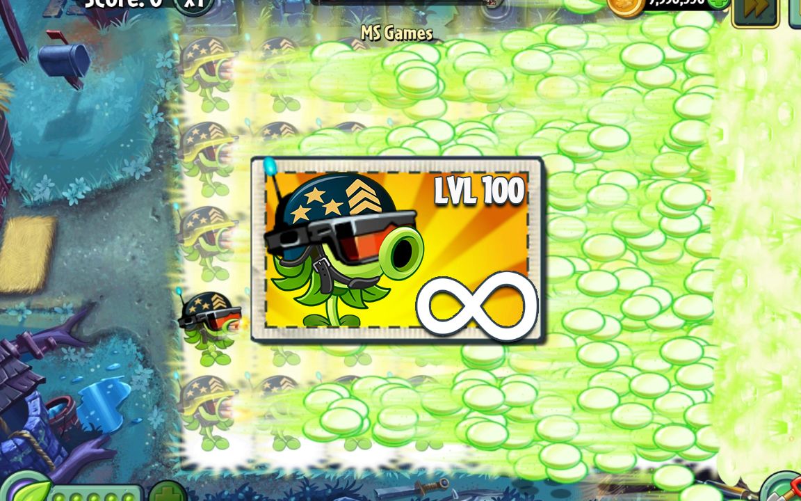 PvZ 2 艰难挑战 - 40 超级植物 等级 100 对抗 5 个 超级小丑僵尸 等级 40-MSGames-MSGames-哔哩哔哩视频