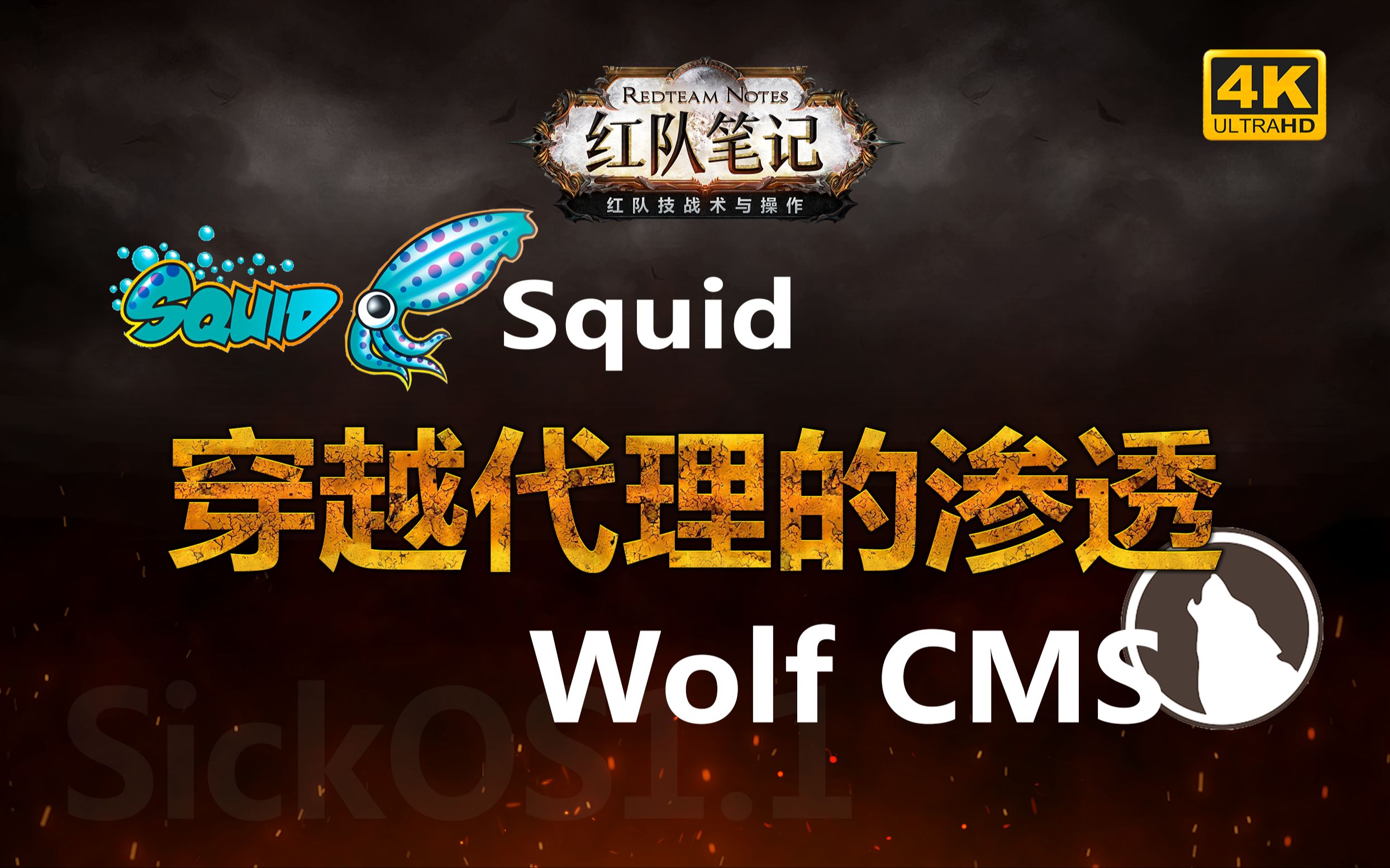 「红队笔记」靶机精讲：SickOS1.1 - 穿越Squid代理的CMS渗透-红队笔记-红队笔记-哔哩哔哩视频