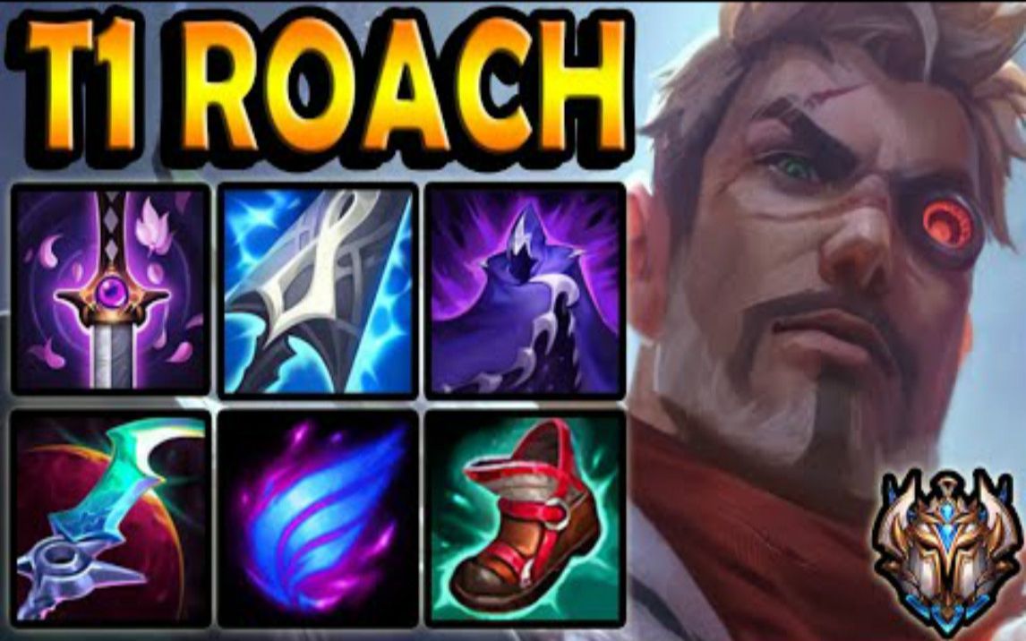【韩服高端】T1 Roach 杰斯vs亚托克斯 Lol Korea Challenger Patch 10.25 _哔哩哔哩_bilibili
