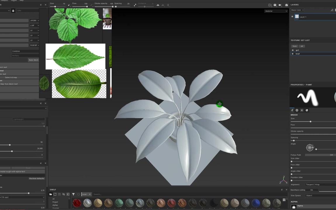 【SP笔刷】5个超好用的Substance Painter缝线笔刷免费分享！及缝线笔刷使用方法教学