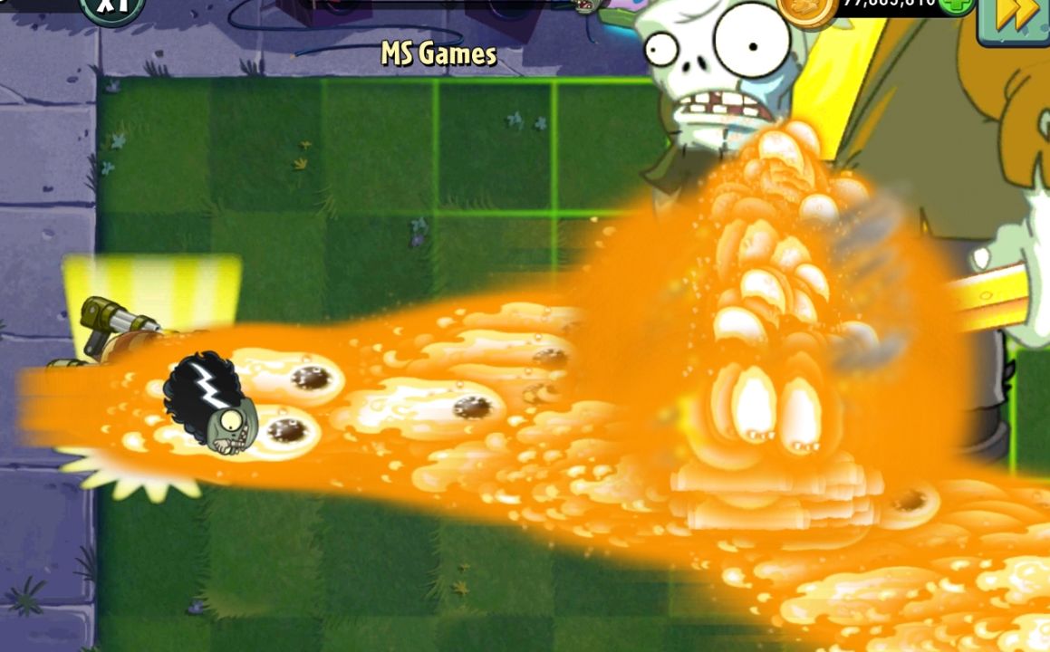 PvZ 2挑战 - 每种植物x10使用5次能量豆对战15级万圣节巨人僵尸-MSGames-MSGames-哔哩哔哩视频