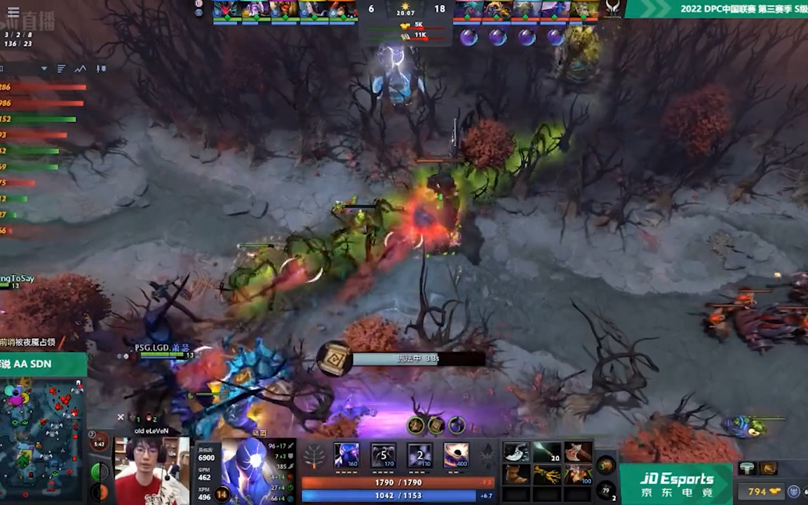 DOTA2 DPC中国区S级 LGD vs XG第一场【3】_哔哩哔哩bilibili_DOTA2_赛事