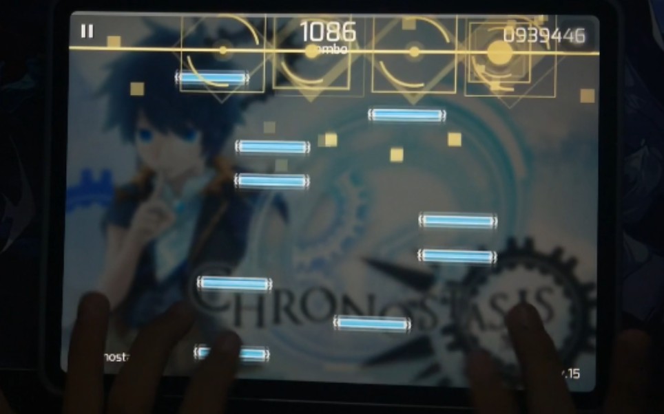 【Phigros/正攻/IN15最上位】Chronostasis-黑皇帝 Rank φ1000000_哔哩哔哩_bilibili