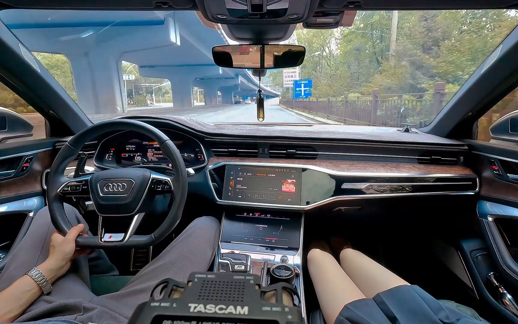 Sweety《樱花草》奥迪A6L大B&O音响 《A6L大bo全网首发》（录音笔正中录制）（动态录制）-奥迪A6L大BO音乐台-奥迪A6L大BO音乐台-哔哩哔哩视频