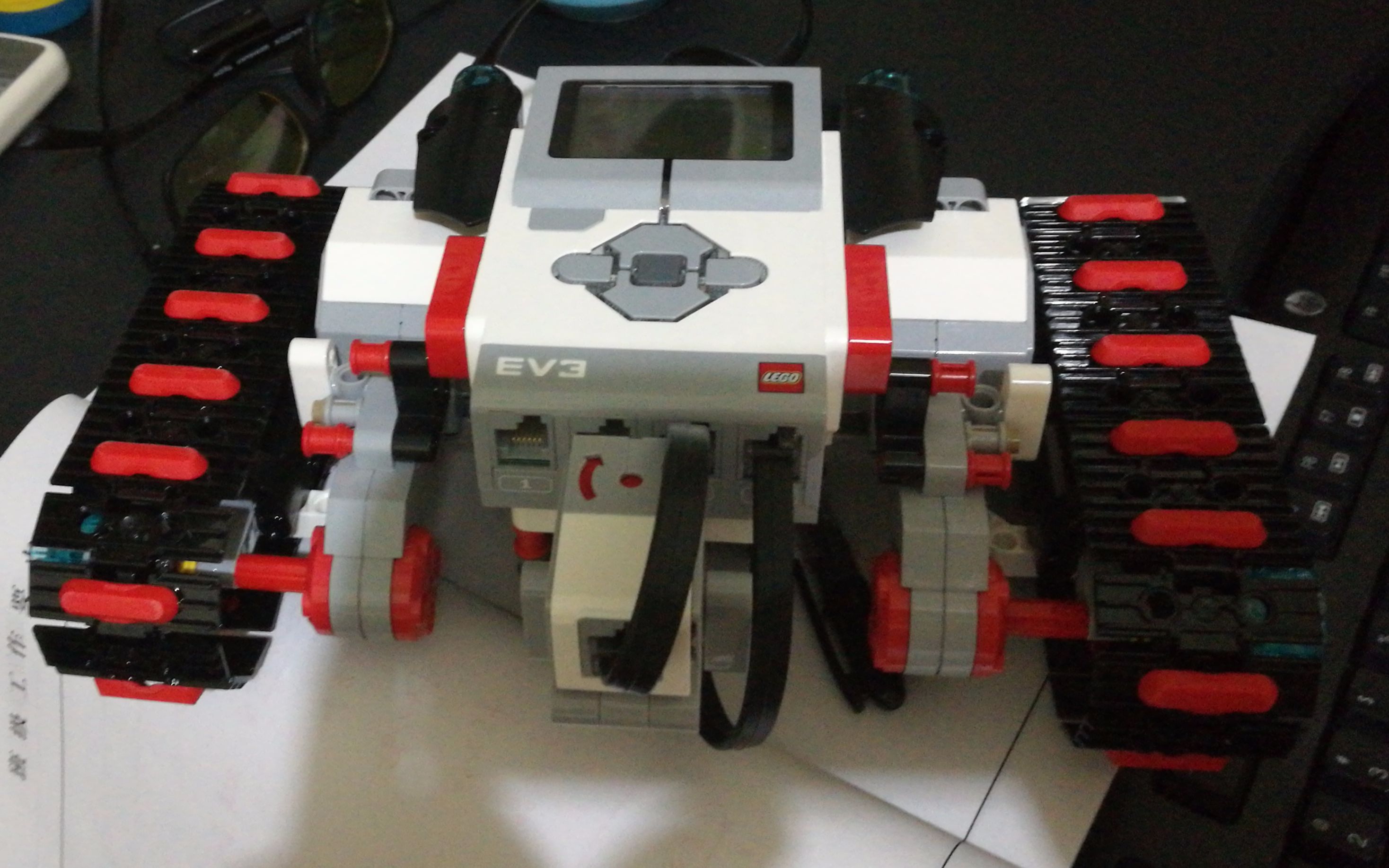 乐高Ev3 Tnk bot测试_哔哩哔哩_bilibili