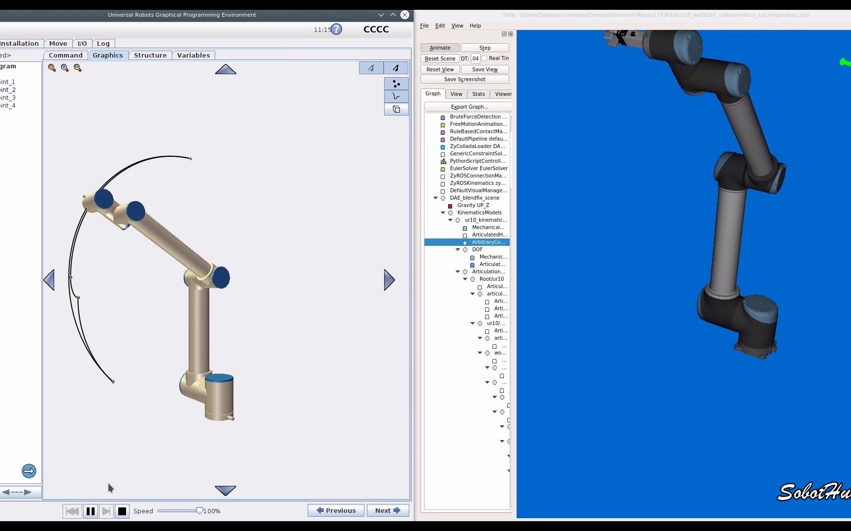 SOFA Framework和ROS的连接使用_哔哩哔哩_bilibili