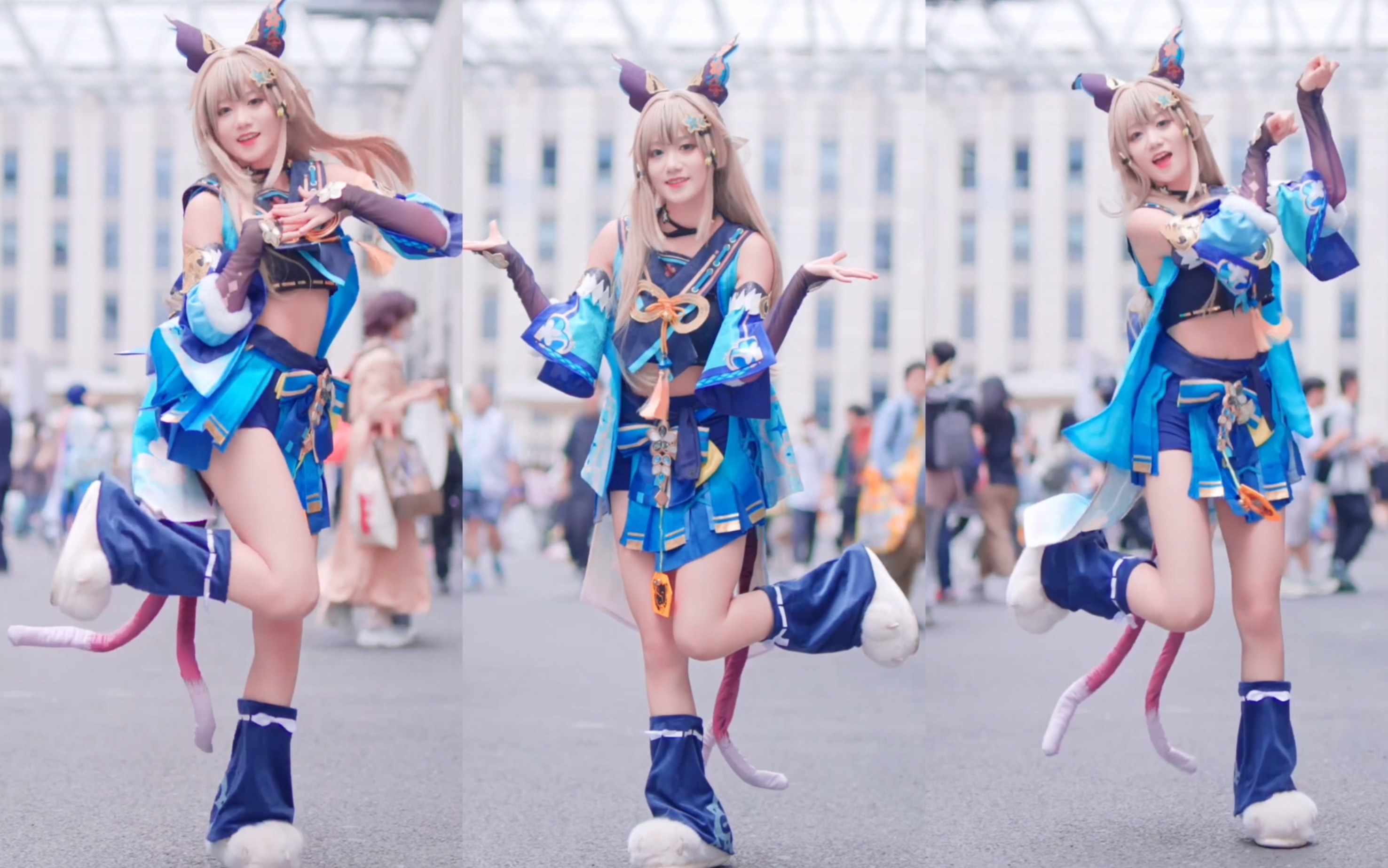 cp29跳舞的绮良良猫猫一只呀！这么可爱真是抱歉呢～-箜月Tsuki-箜月Tsuki-哔哩哔哩视频