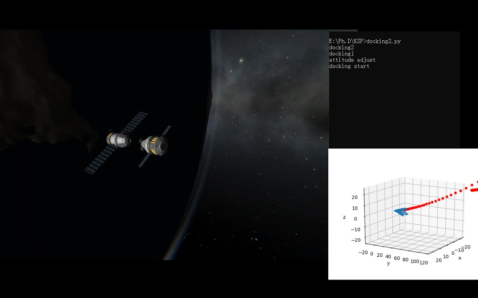 ksp用python自动交汇对接（中国航天祖传的BGM~~）_哔哩哔哩_bilibili