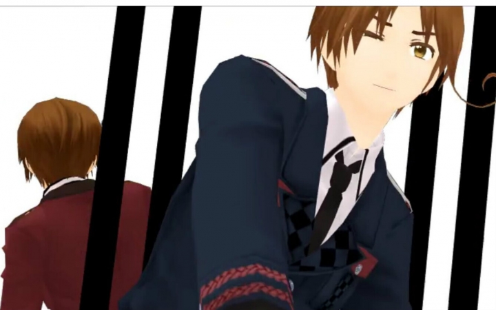 【APH黑塔利亚MMD】伊双子的donut hole_哔哩哔哩_bilibili