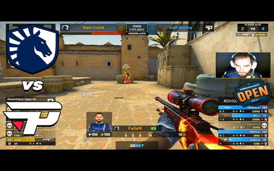 SEMI FINAL! - Liquid vs PaiN - DreamHack Open Match - HIGHLIGHTS _ CSGO_哔哩哔哩_bilibili