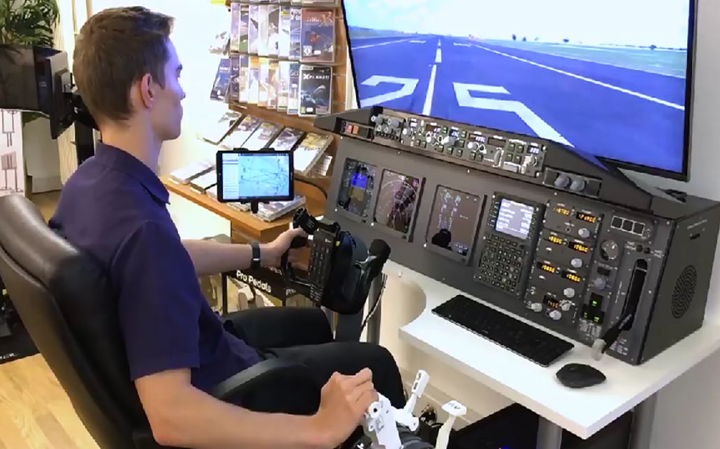 【百万飞行模拟器】波音737仪表模拟飞行 哔哩哔哩 Bilibili