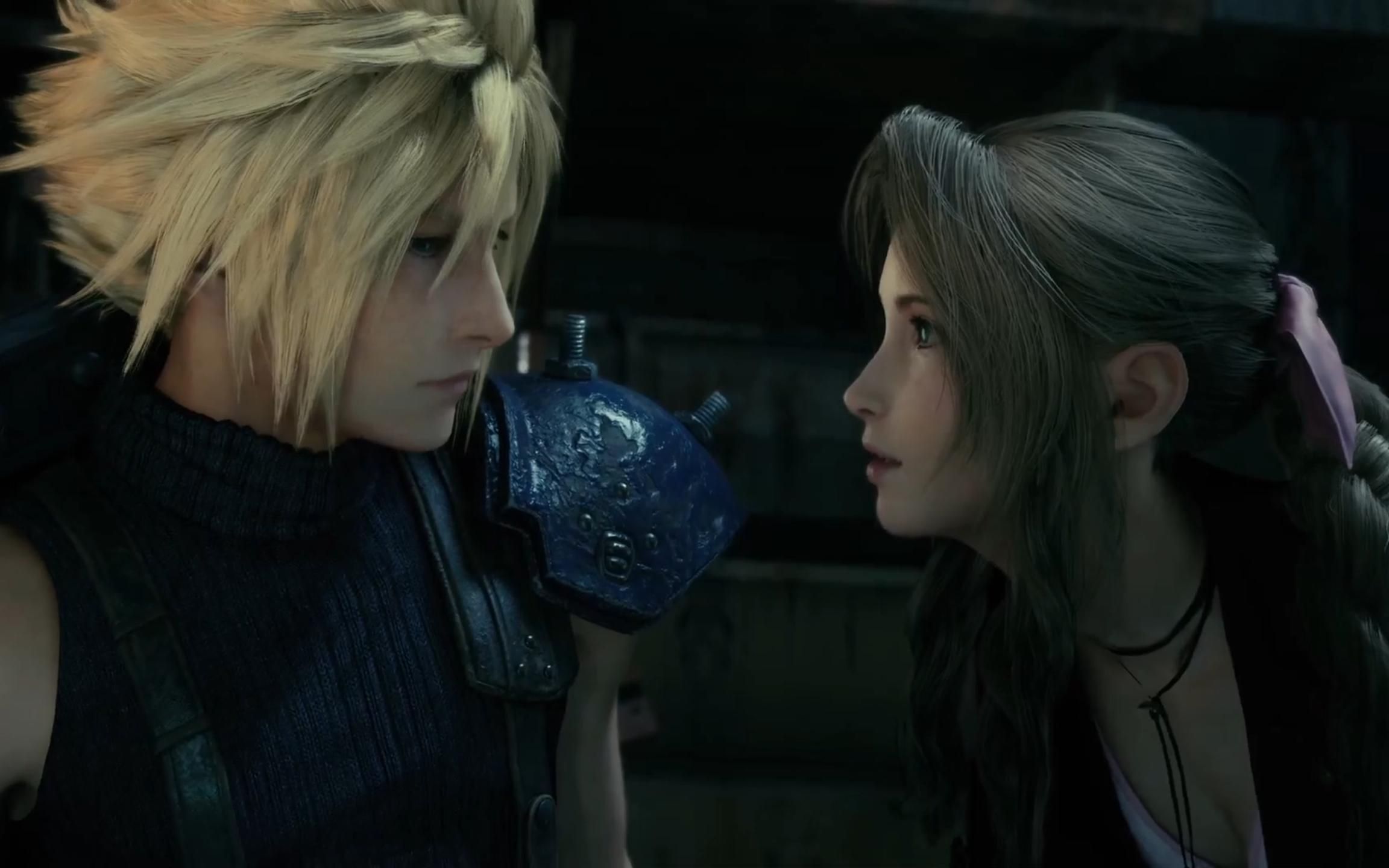 【FF7RE】爱丽丝与克劳德谈及扎克斯并准备营救蒂法_哔哩哔哩bilibili_最终幻想