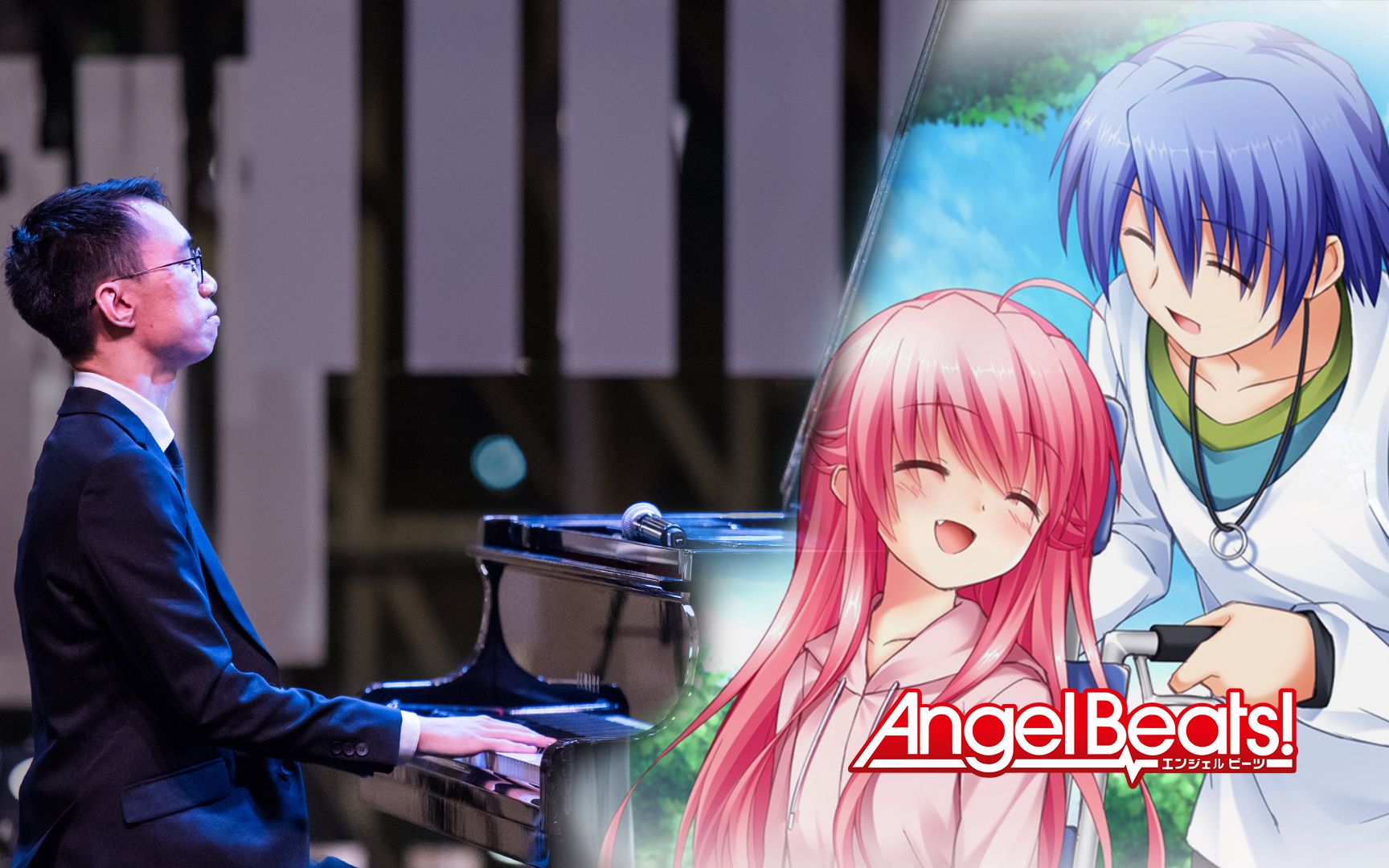 【钢琴】《Angel Beats! 天使的心跳》OST「一番の宝物」（现场版）-折木不懂计科-日常生活必需品-哔哩哔哩视频
