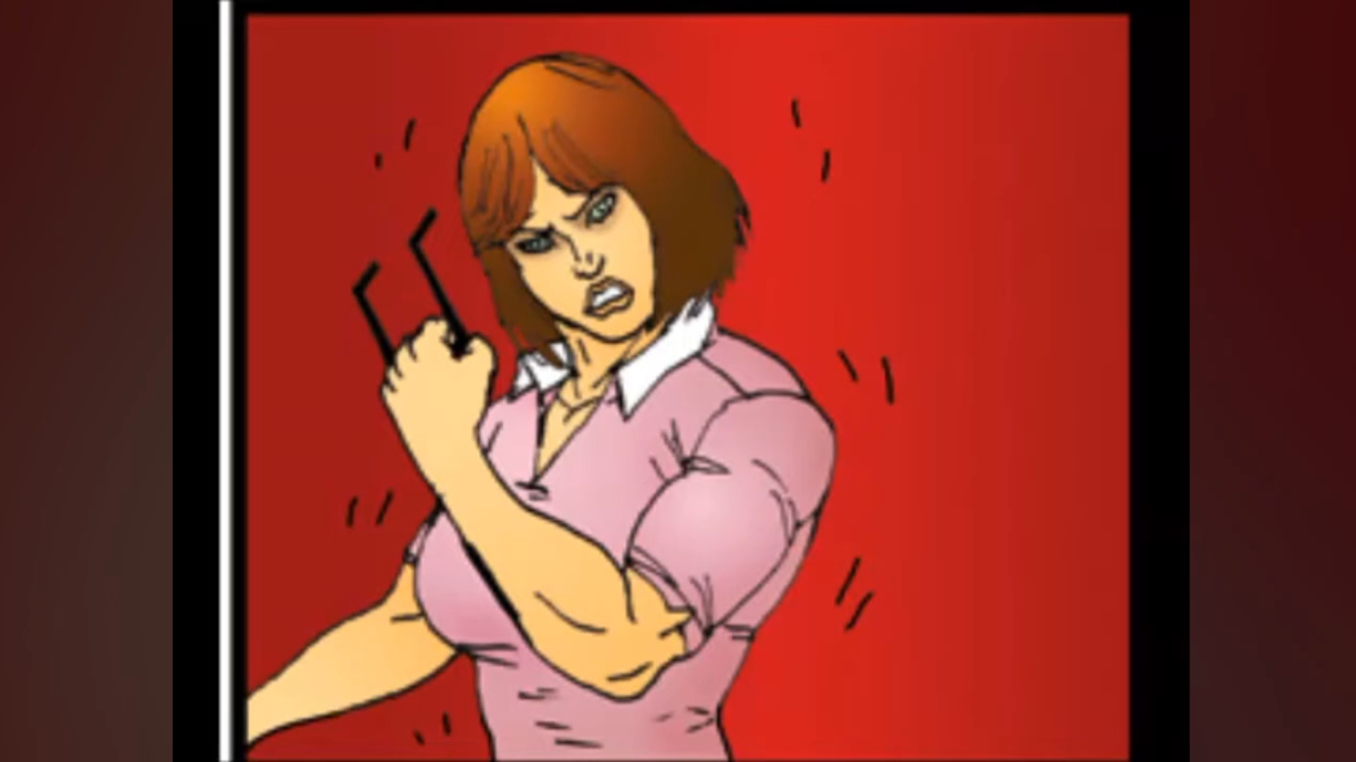 她愤怒，而变成女浩克-凯茜qaq-凯茜qaq-哔哩哔哩视频