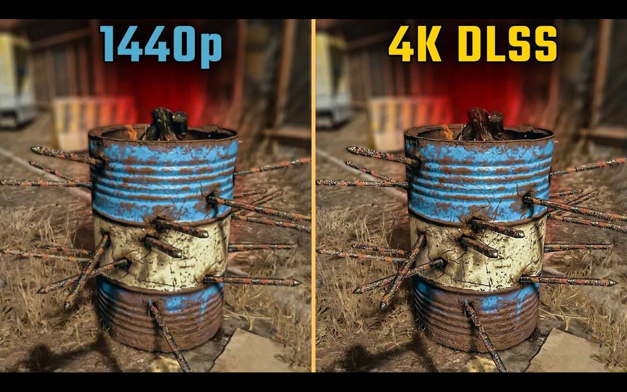 【4K60帧】消逝的光芒2 | 4K DLSS均衡 vs 2K原生 | 画质与帧数详细对比 | RTX 3060 Ti + i7-8700K
