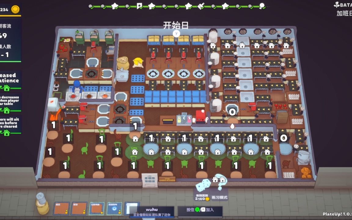 【速速上菜】 【plateup!】鱼类单人加班日40—突然觉得自己好像食堂打饭阿姨 游戏实况
