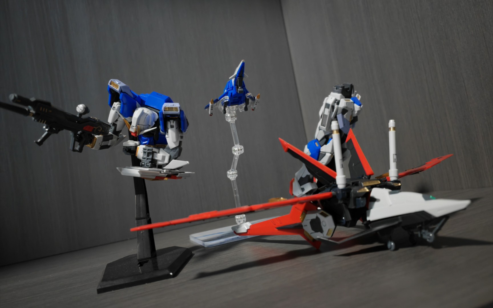 8822 全刃式MB00Q POSE 21 量子日轮模式（荧光渗线效果★全方位多角度高达模型姿势造型旋转展示★帅气摆姿势教学★往期视频更多精彩pose）