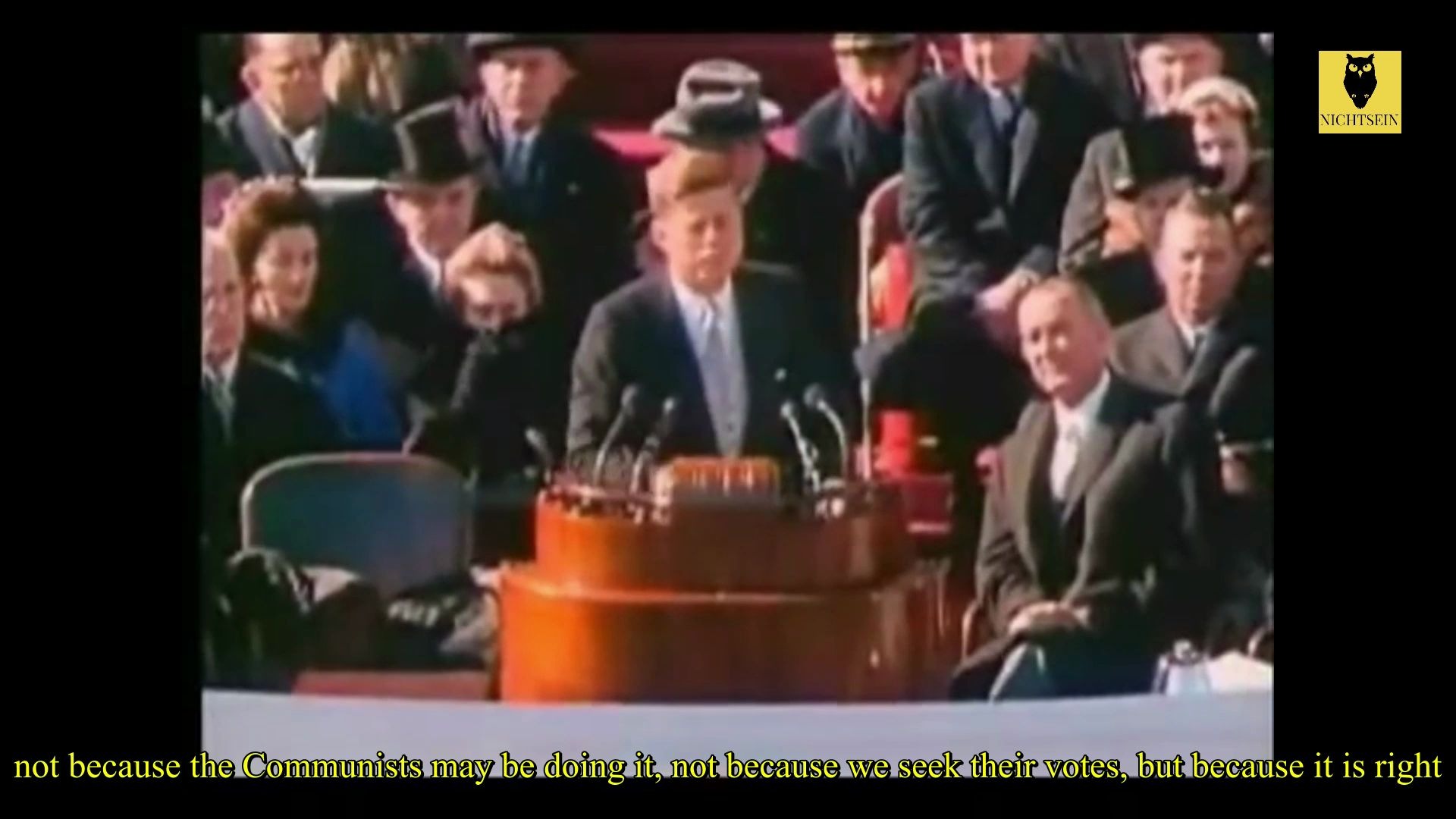 【Speech】John F. Kennedy：Presidential Inaugural Address_哔哩哔哩_bilibili