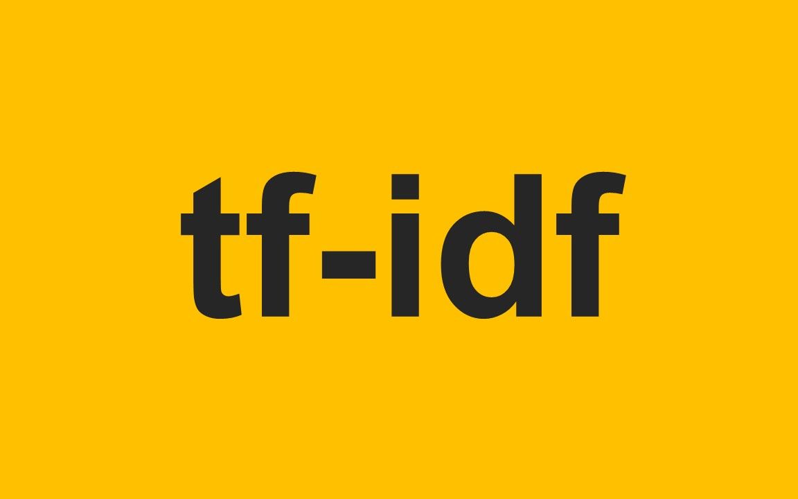 python sklearn tf idf bilibili python sklearn tf idf bilibili