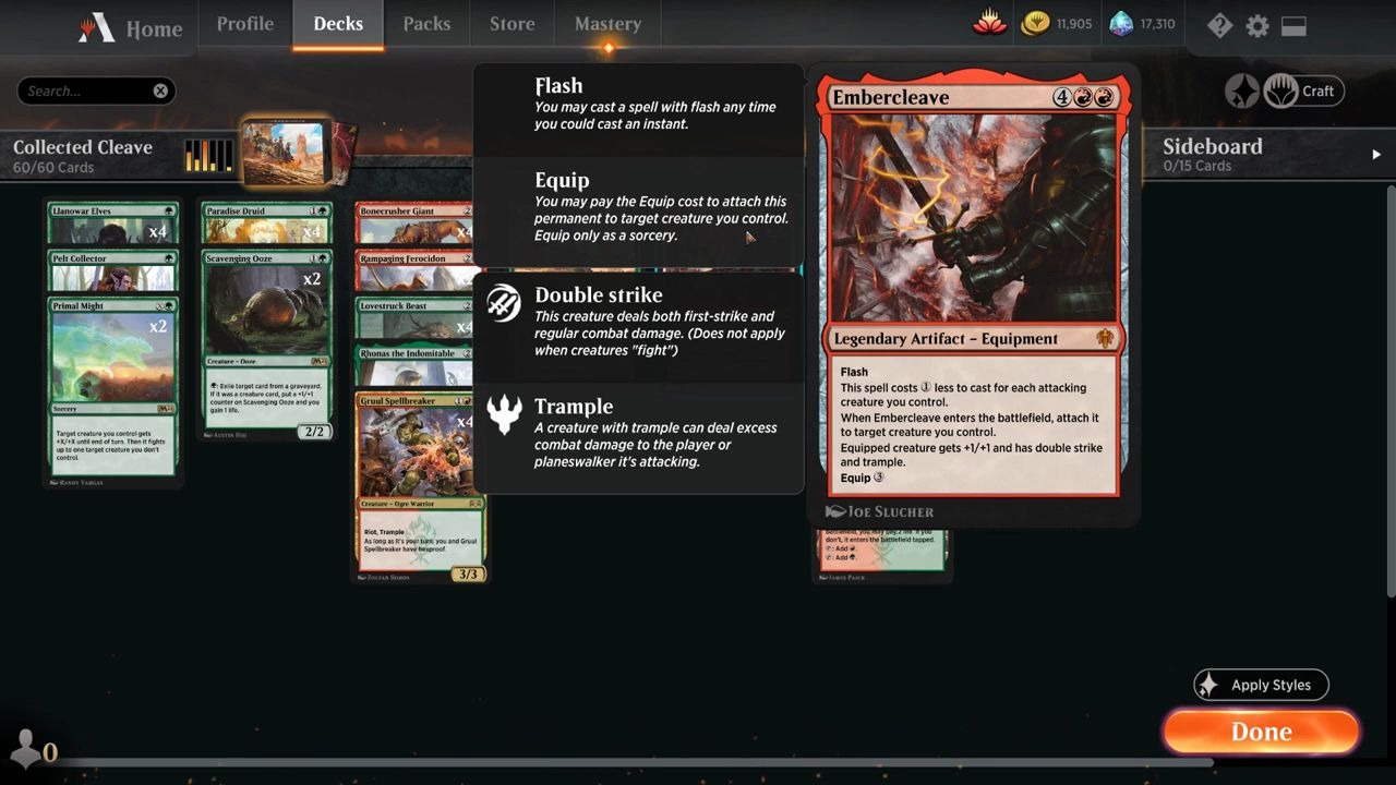 【MTGA史迹BO1】红绿军伍红刀【LegenVD】_哔哩哔哩_bilibili
