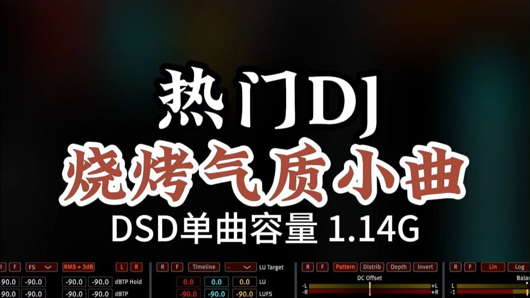 热门DJ，烧烤气质小曲，嗨起来！DSD完整版1.14G，顶级hifi音乐，百万调音师专业录音棚制作-车音乐_百万调音师-车音乐_百万调音师-哔哩哔哩视频