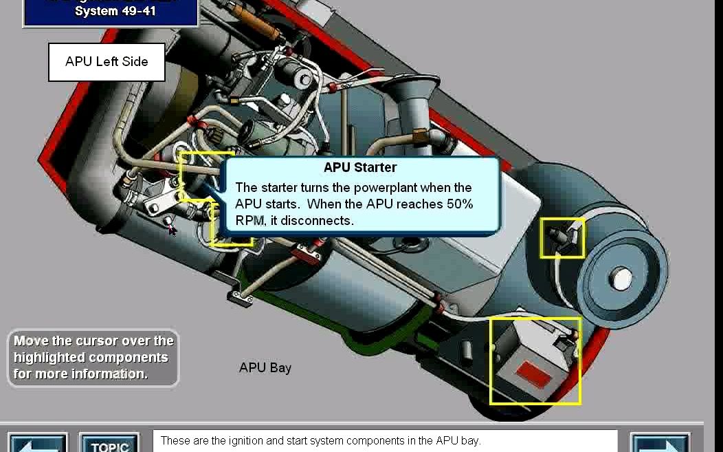 B737-300CBT-49 APU_哔哩哔哩_bilibili