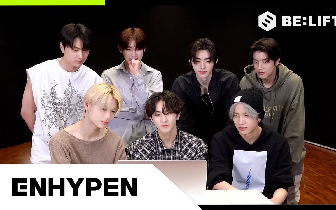 [EN-TER key] 'DARK BLOOD' Concept Trailer reaction - ENHYPEN-ENHYPEN_连接手册-EN-TER key-哔哩哔哩视频