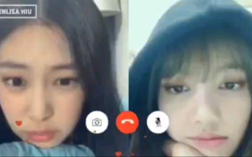 【Jenlisa 真傻cp】lisa与jennie的视频通话 ‼(•'╻'• )꒳ᵒ꒳ᵎᵎᵎ_哔哩哔哩_bilibili