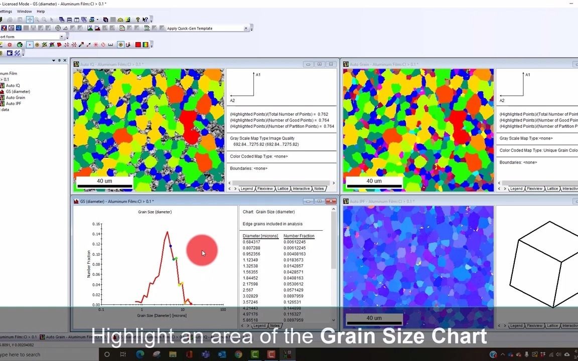 OIM Analysis_ Grain Size and Grain Structure Information（EBSD）_哔哩哔哩_bilibili