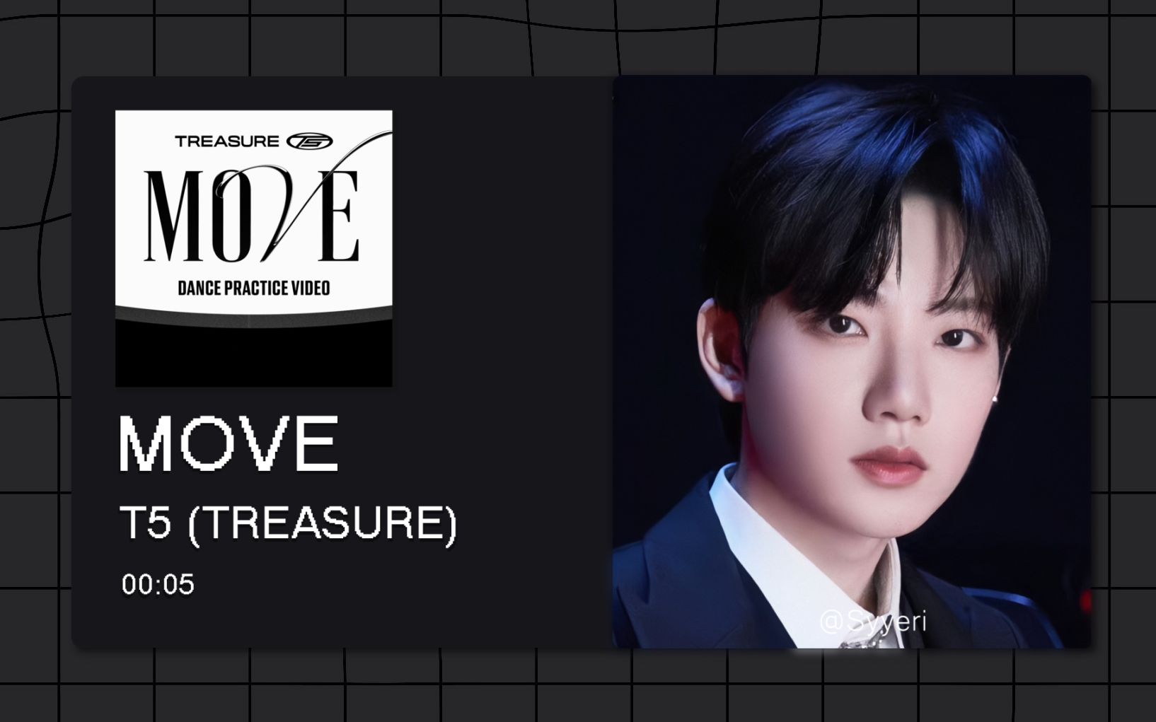 【8D环绕】MOVE - T5 (TREASURE) 请佩戴耳机使用~-Syyeri-Syyeri-哔哩哔哩视频