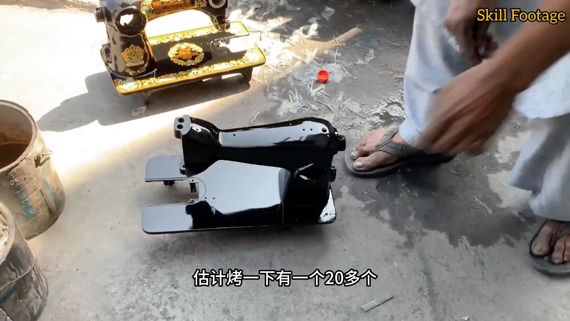 老巴翻新凡凡同款神器。再也不用担心踩坏缝纫机 发光的三极管yoyo 发光的三极管yoyo 哔哩哔哩视频
