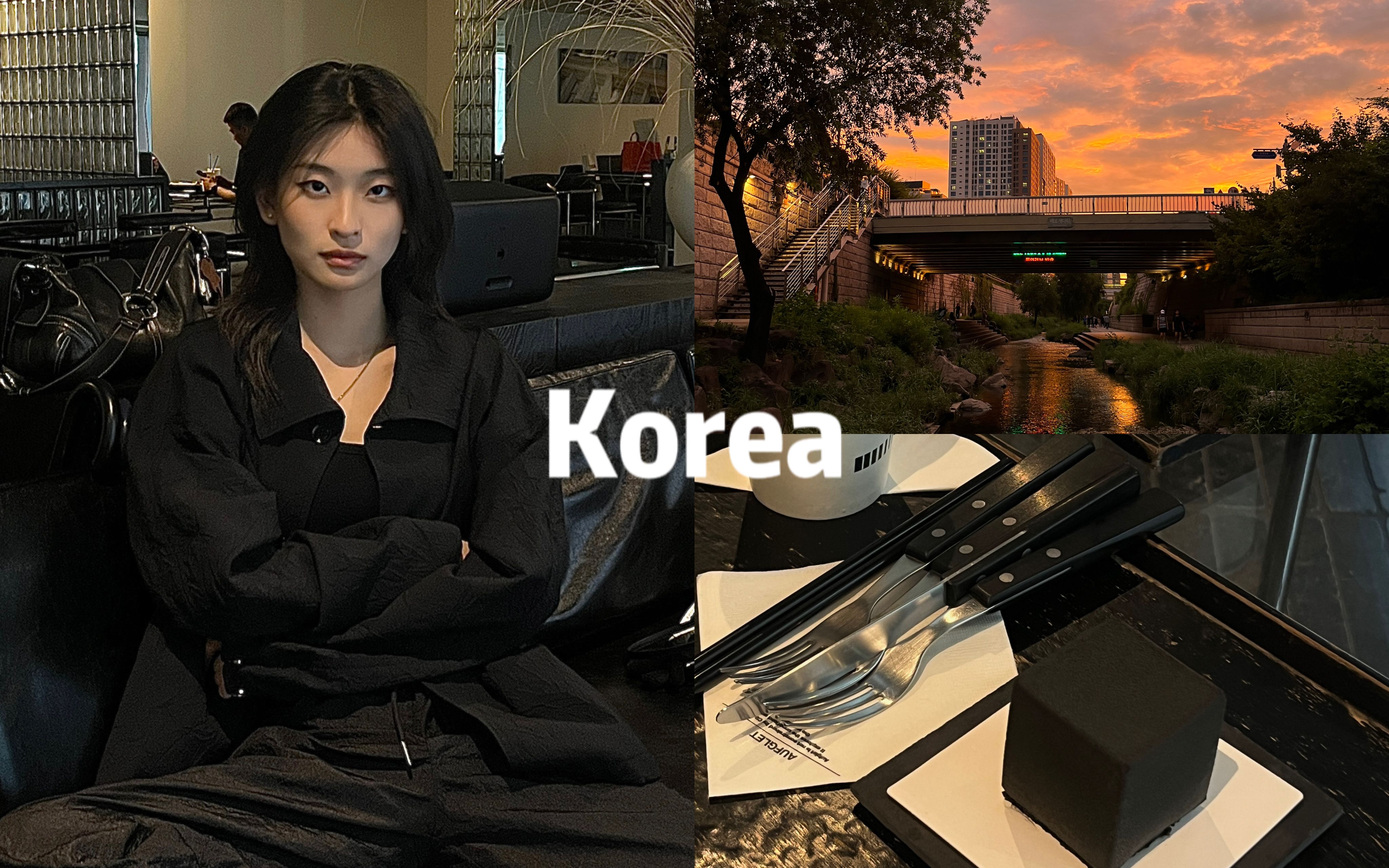 🇰🇷 韩国vlog！女大首尔一日游｜citywalk 逛吃｜首尔的咖啡店也太好看了吧｜Yifan-liyifannnn-liyifannnn-哔哩哔哩视频