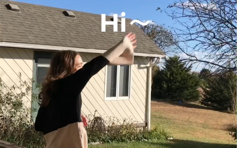 大家好，这是美式打招呼，哈哈哈_哔哩哔哩_bilibili