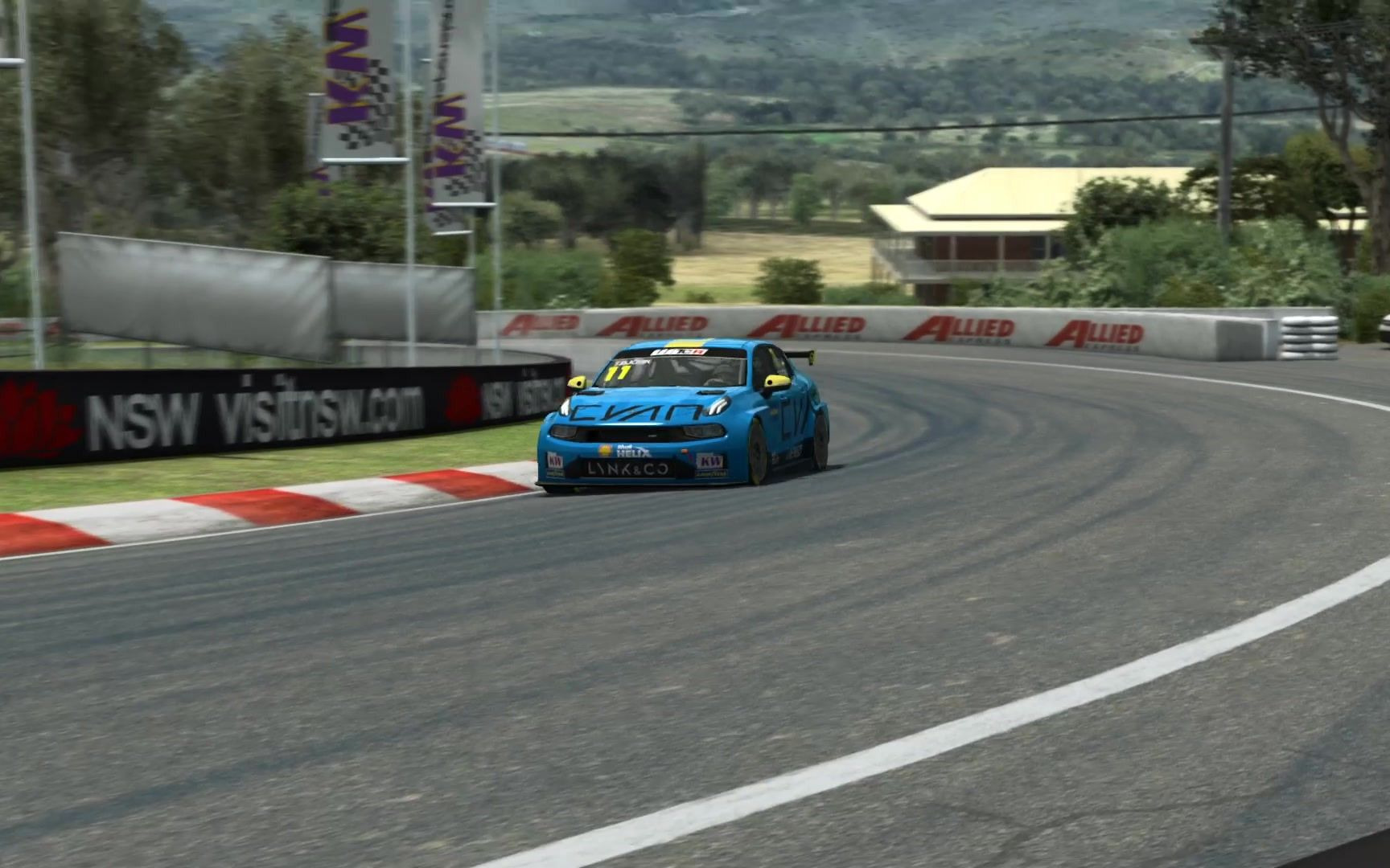 Raceroom 领克03 WTCR 澳山 Action 镜头