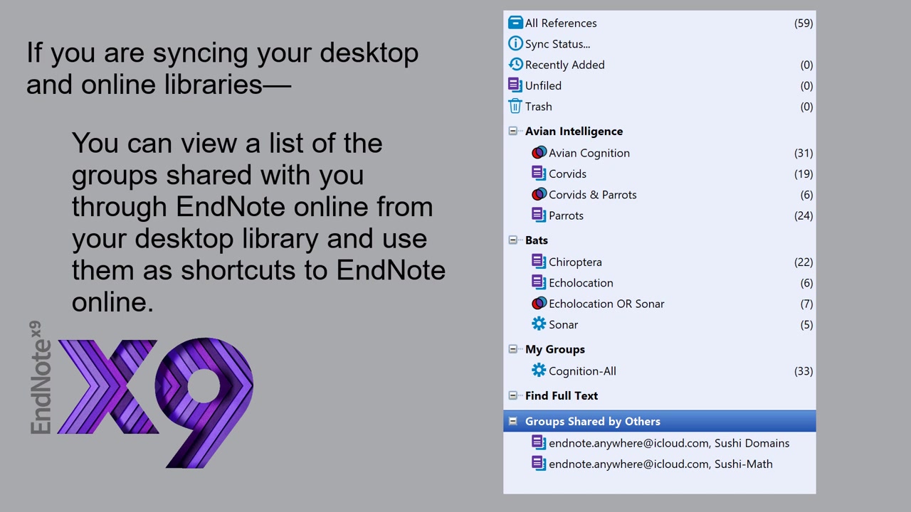 EndNote X9中文教程_哔哩哔哩_bilibili