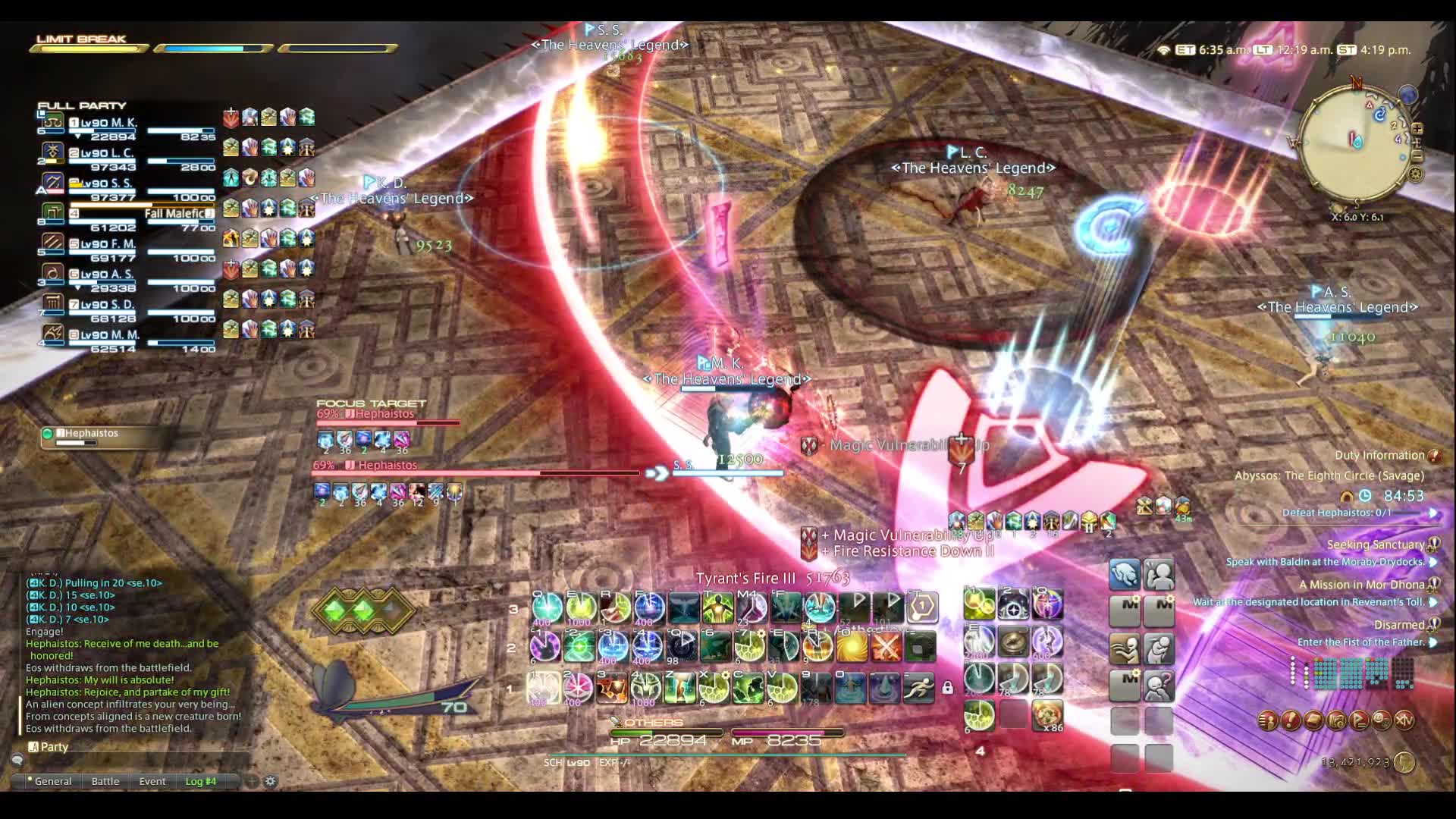 国际服P8S学者首周通关视频_哔哩哔哩bilibili_最终幻想14