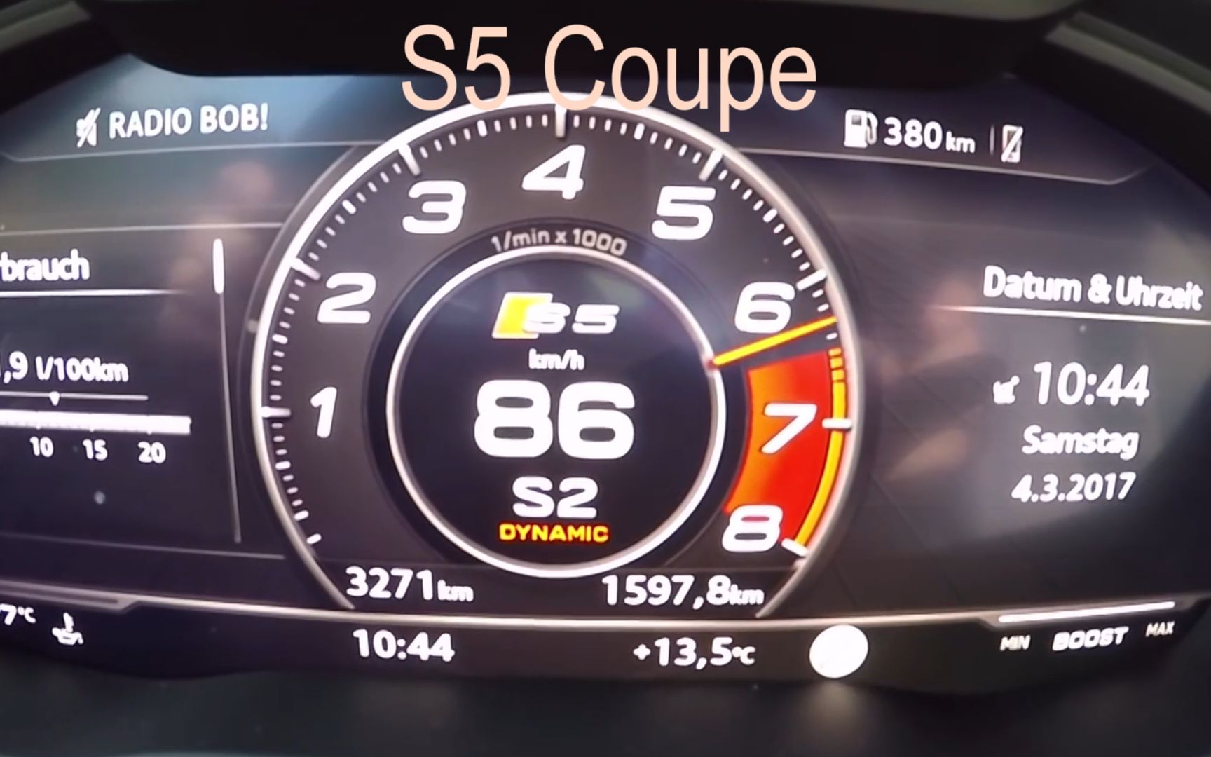 【极限加速】奥迪 A5 40/45/S5/RS5/RS5 ABT/RS5-R MTM/RS5 Manhart 0~270km/h_哔哩哔哩_bilibili