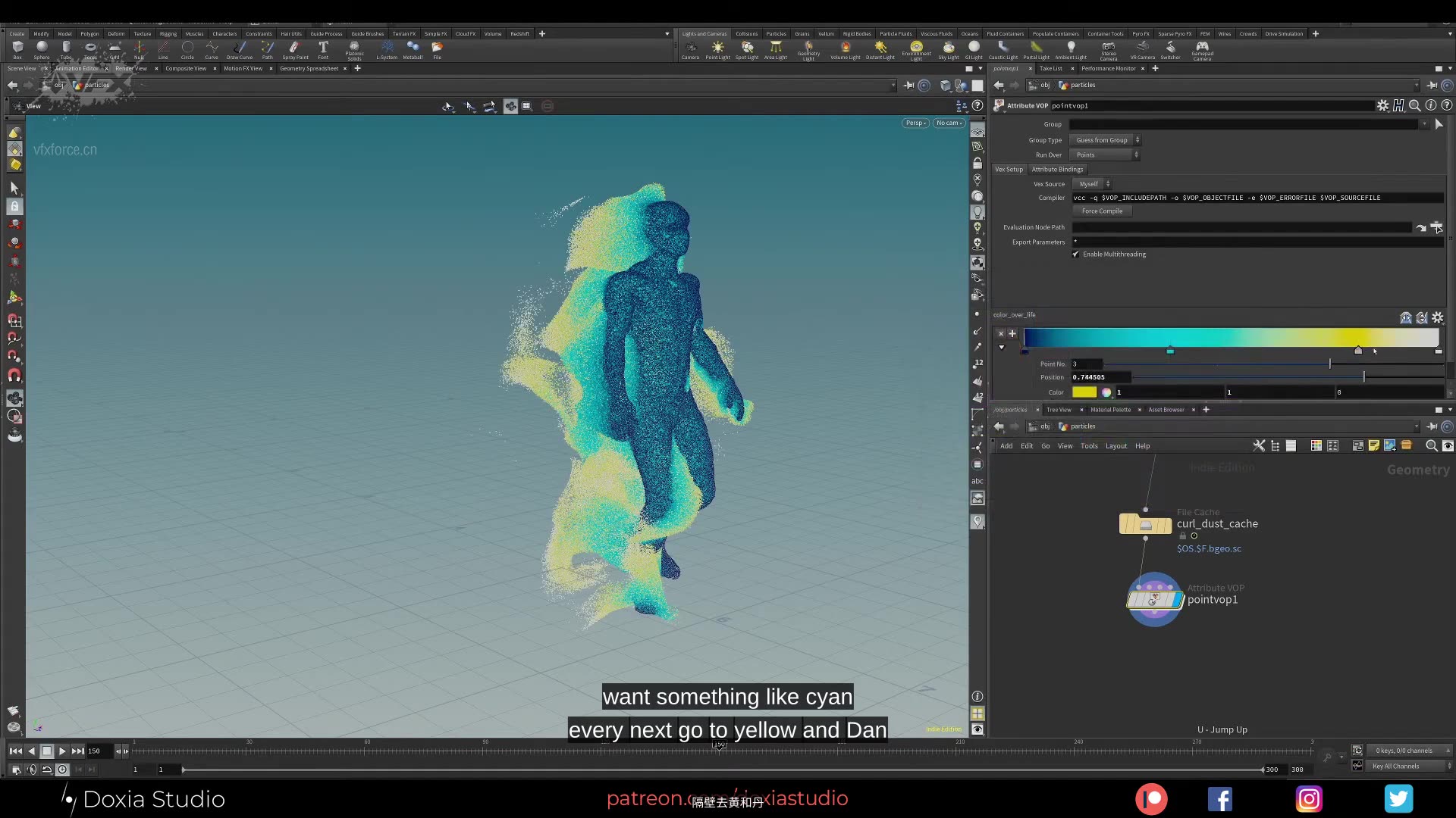 Houdini教程：介绍咒语粒子和线条渲染Houdini Tutorial: Intro Mantra Particles and Lines Render_哔哩哔哩_bilibili
