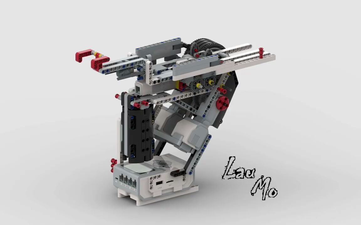 【lego EV3 45544趣味视频】宝可梦发卡枪搭建图_哔哩哔哩_bilibili