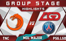 TNC vs PSG.LGD MDL Changsha Major 2018 Highlights Dota 2_哔哩哔哩_bilibili