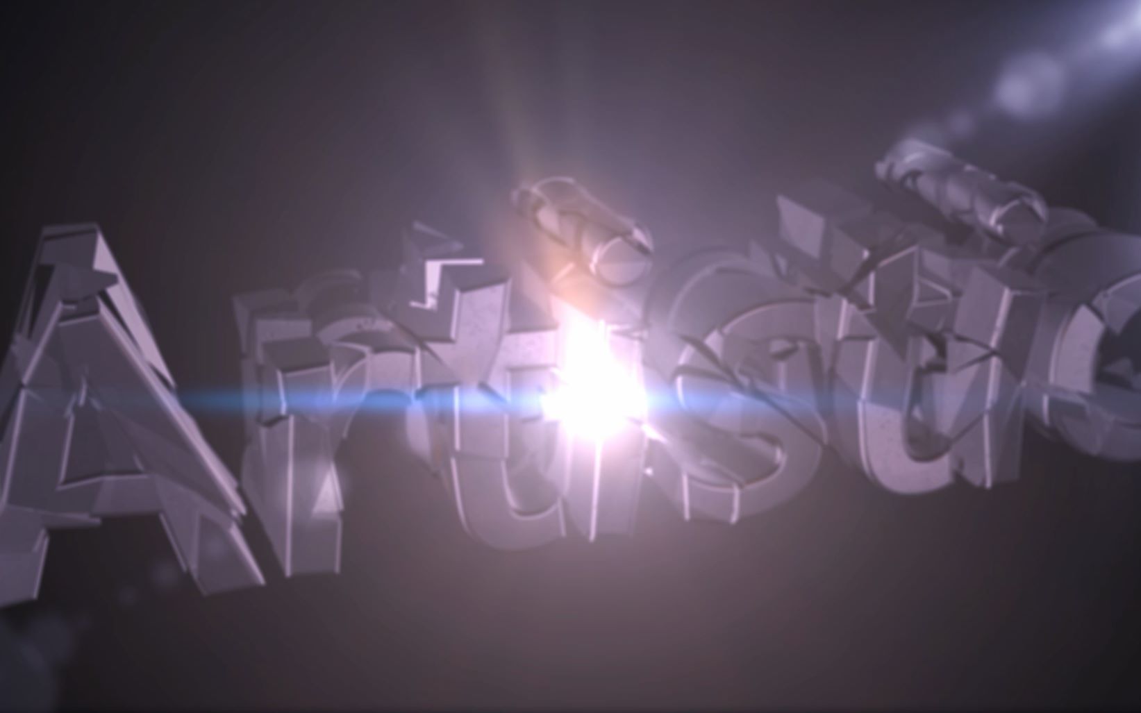 AE E3D制作破碎文字教程_哔哩哔哩_bilibili