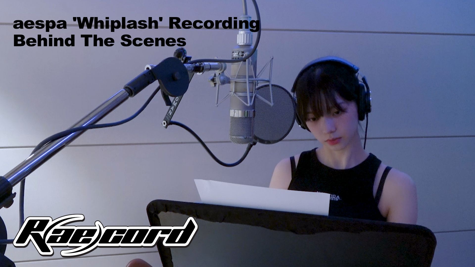 【aespa】[R(ae)cord] aespa《Whiplash》Recording Behind The Scenes-Veranoremanente-aespa-哔哩哔哩视频